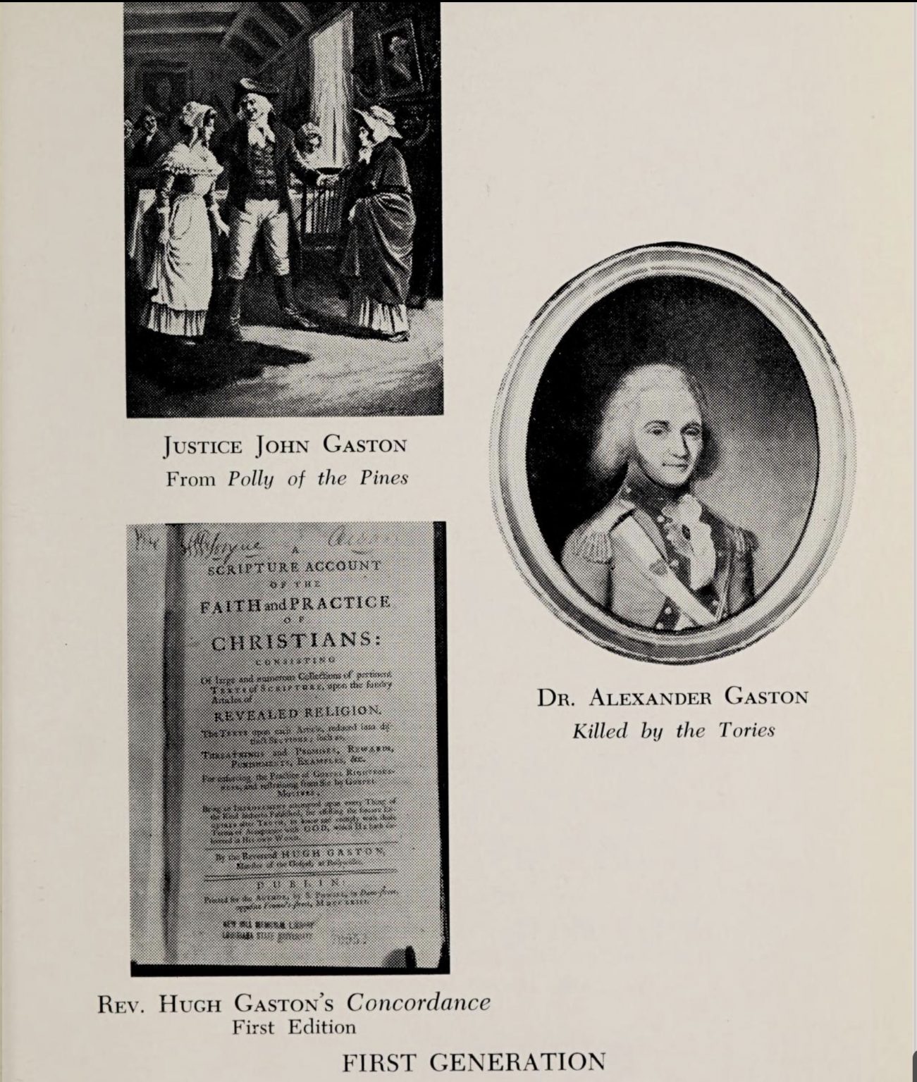 Justice John Gaston & Esther Waugh Pictures – Lundeen Family Tree