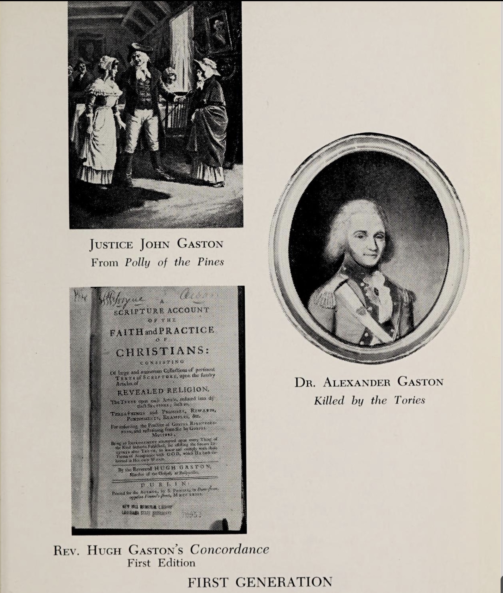 Justice John Gaston & Esther Waugh Pictures – Lundeen Family Tree