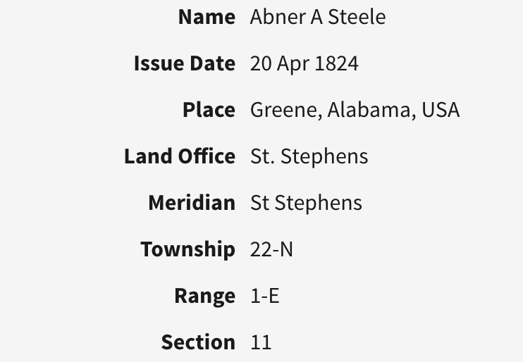 Abner A. Steele & Elizabeth Deale Records – Lundeen Family Tree